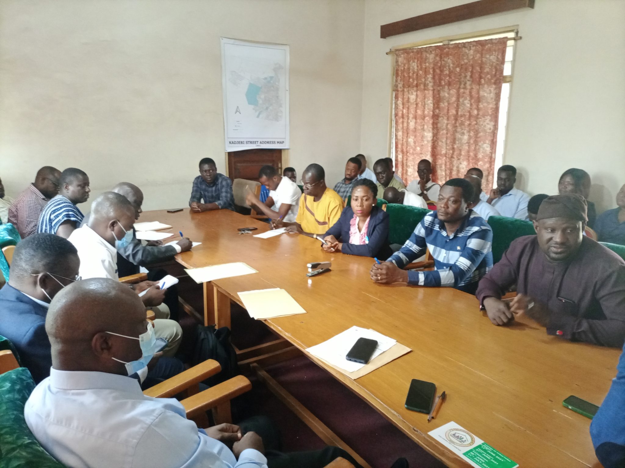 ENTRY CONFERENCE FOR THE CONDUCTION OF THE SIXTH DISTRICT ASSEMBLY ...